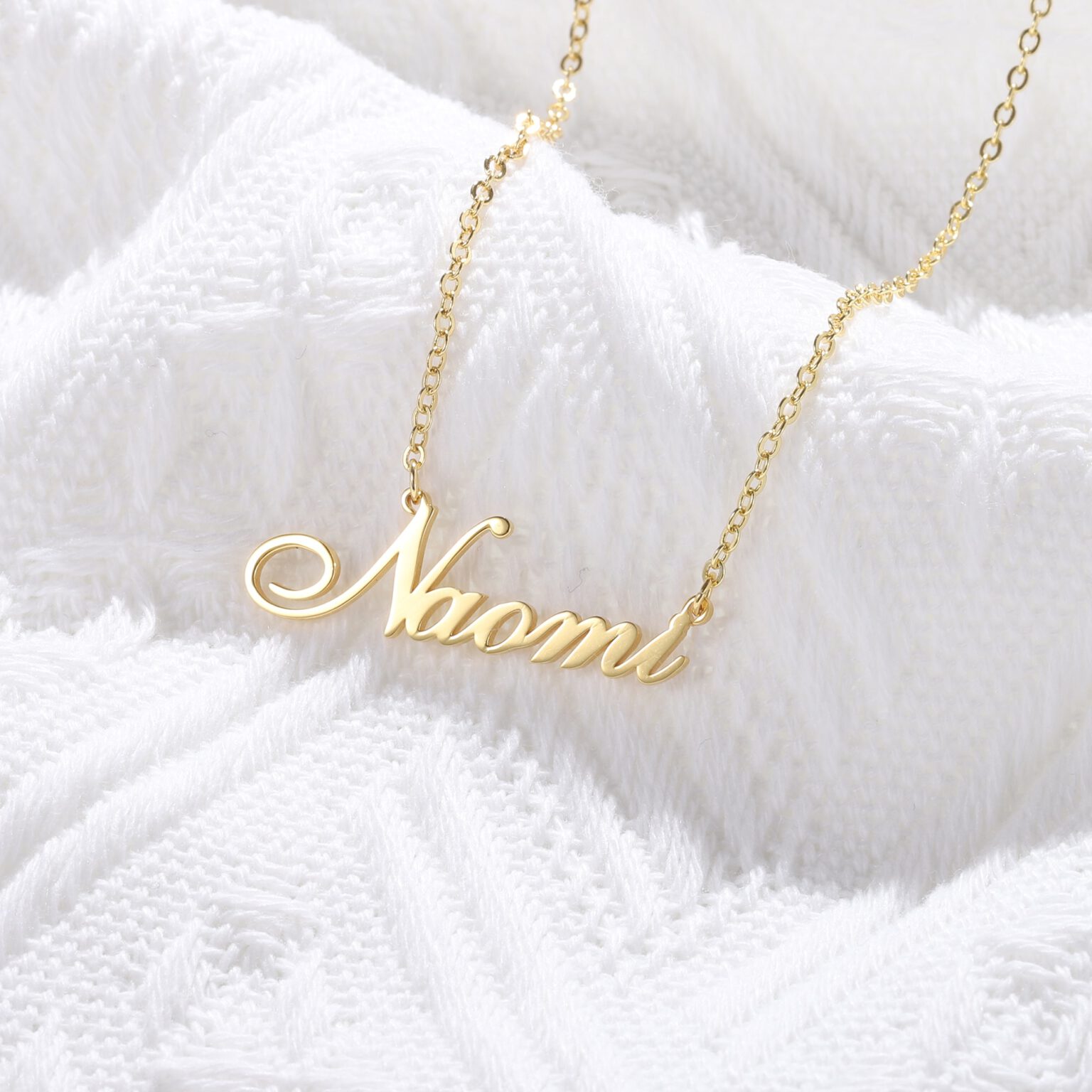 Personalized Nameplate Necklace - Gold, Silver & Rose Gold | FARUZO