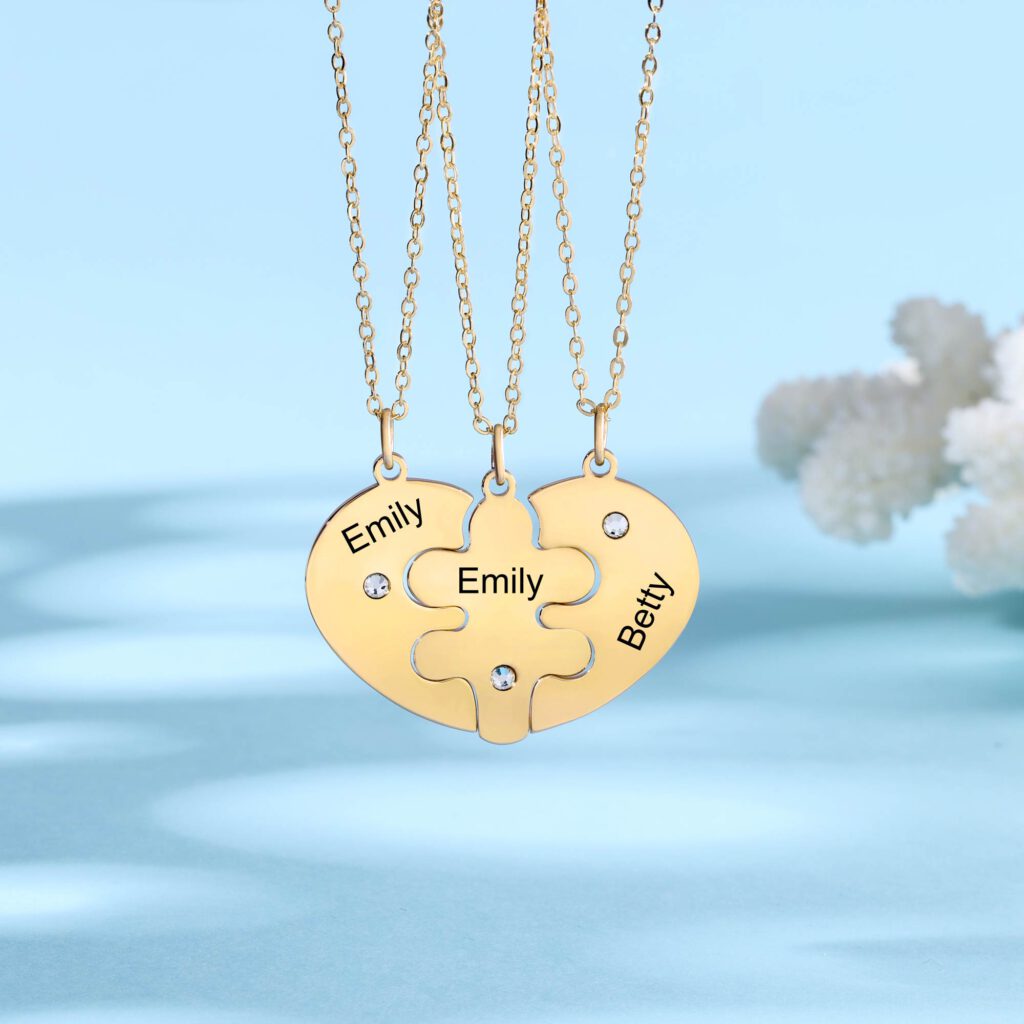 Best Friends Forever Necklace [Set of 3] | FARUZO