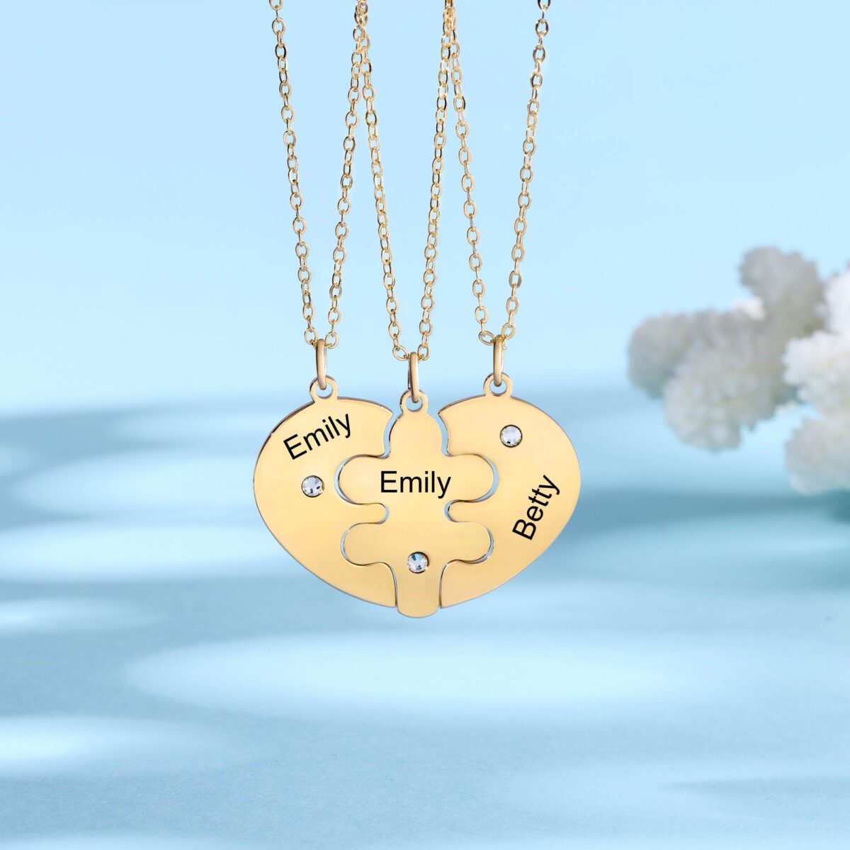 Best Friends Forever Necklace [Set of 3] | FARUZO
