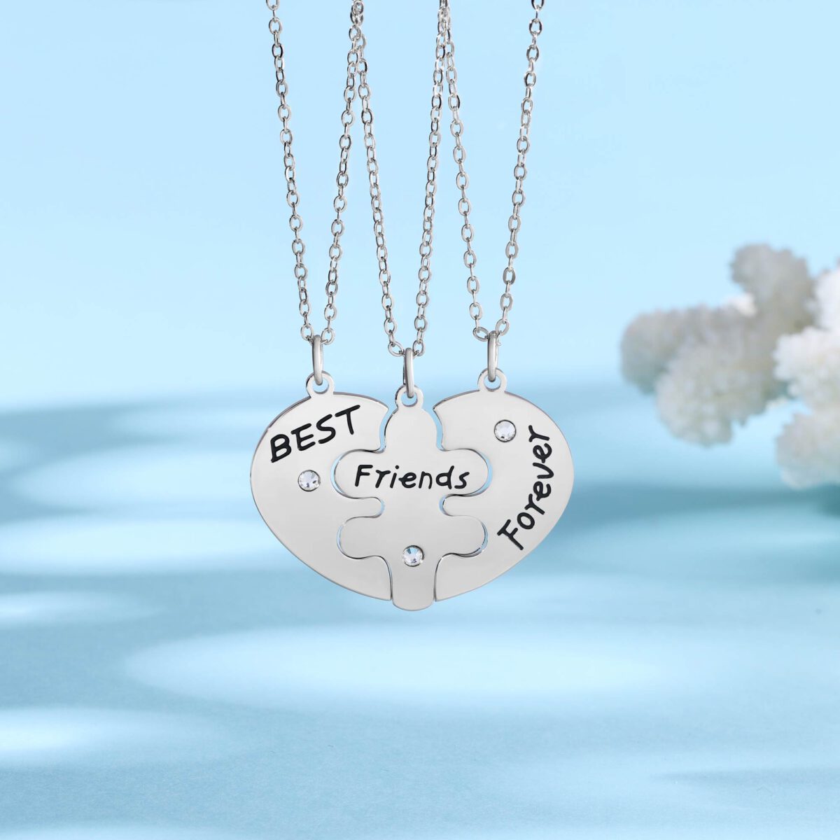 Best Friends Forever Necklace [Set of 3] | FARUZO