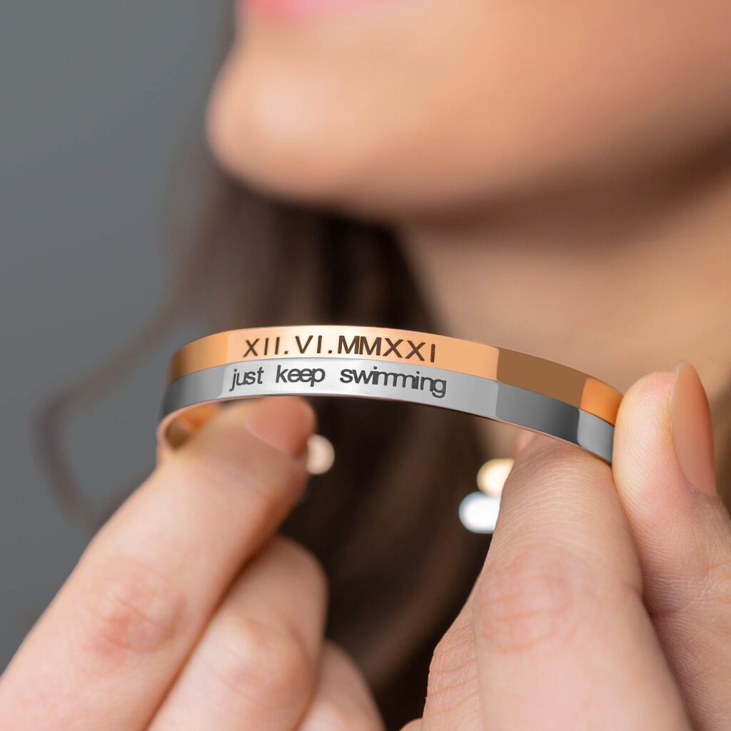 Quote Bracelet - Inspirational Quotes on Bracelets | FARUZO