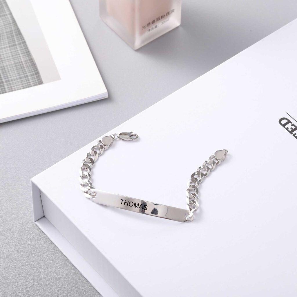 Engraved ID Bracelet for Men & Women - Versatile & Personalized | FARUZO