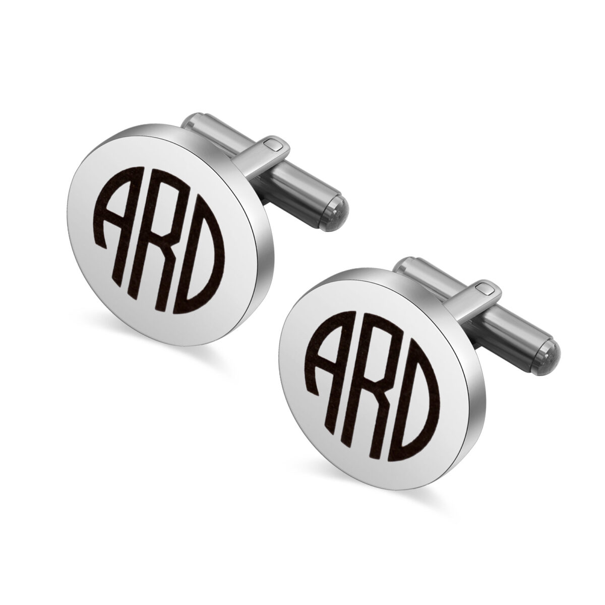 Monogrammed Cufflinks - Initial Cuff Links