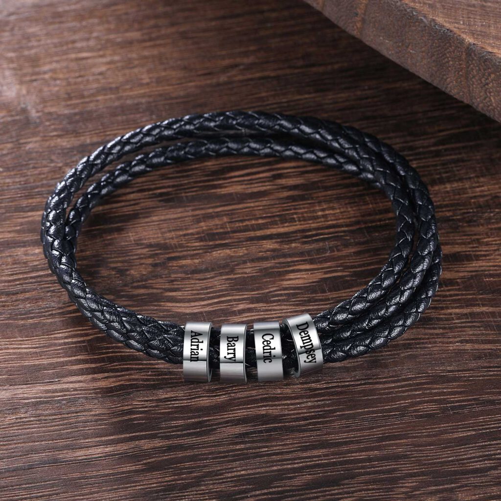 Personalized Men Jewelry - Custom Necklaces, Bracelets for Him | FARUZO