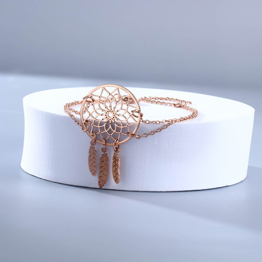 Dream Catcher Bracelet / Anklet - [Gold & Silver] | FARUZO
