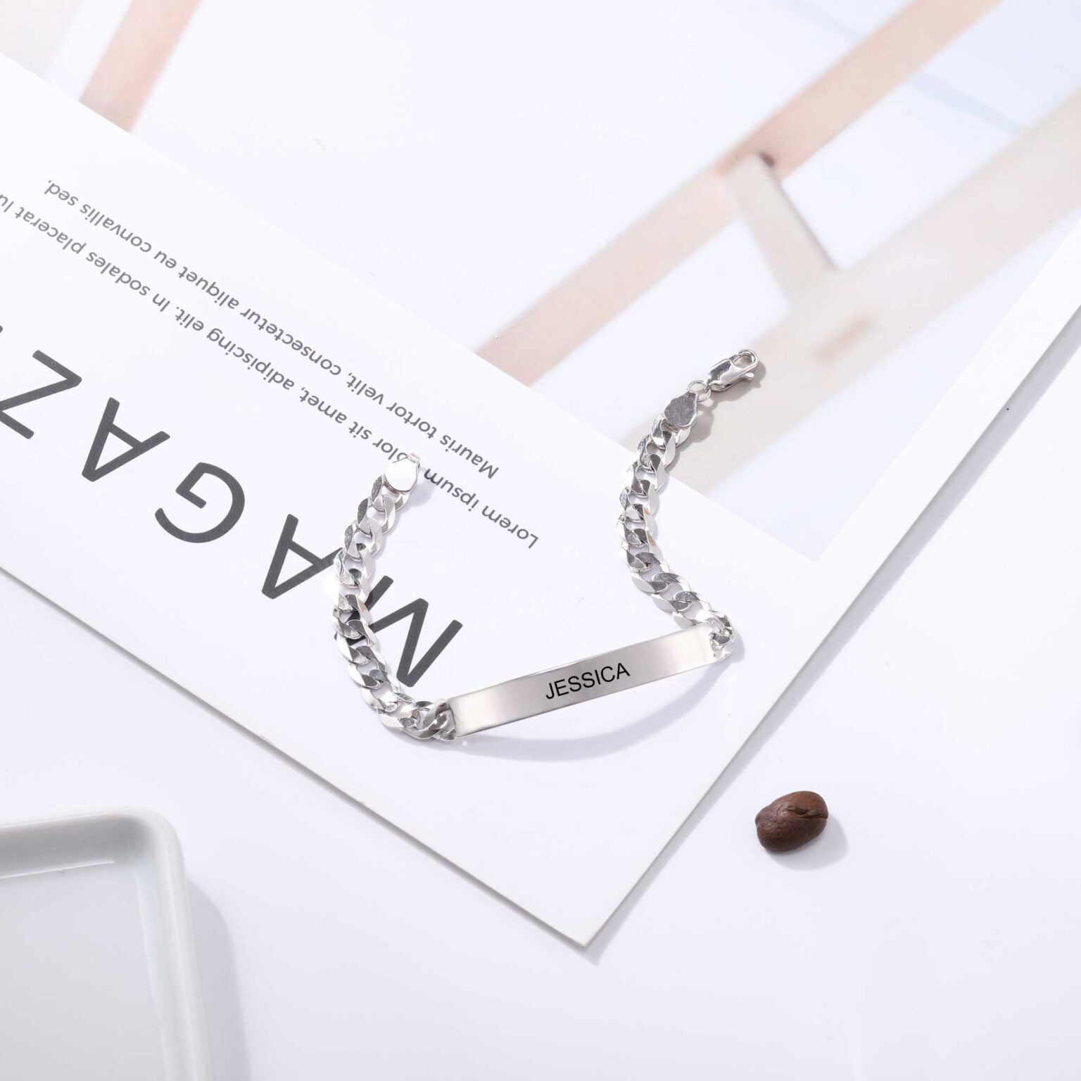 Engraved ID Bracelet for Men & Women - Versatile & Personalized | FARUZO