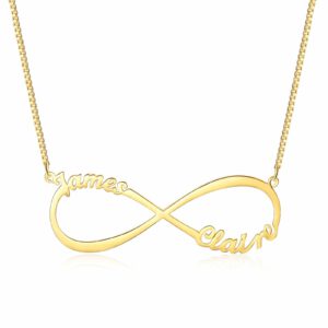 Personalized Infinity Name Bracelet [Silver, Gold] | FARUZO