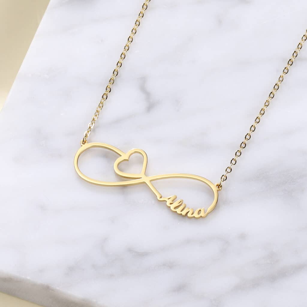 Infinity Necklace with Name [Personalized] | FARUZO