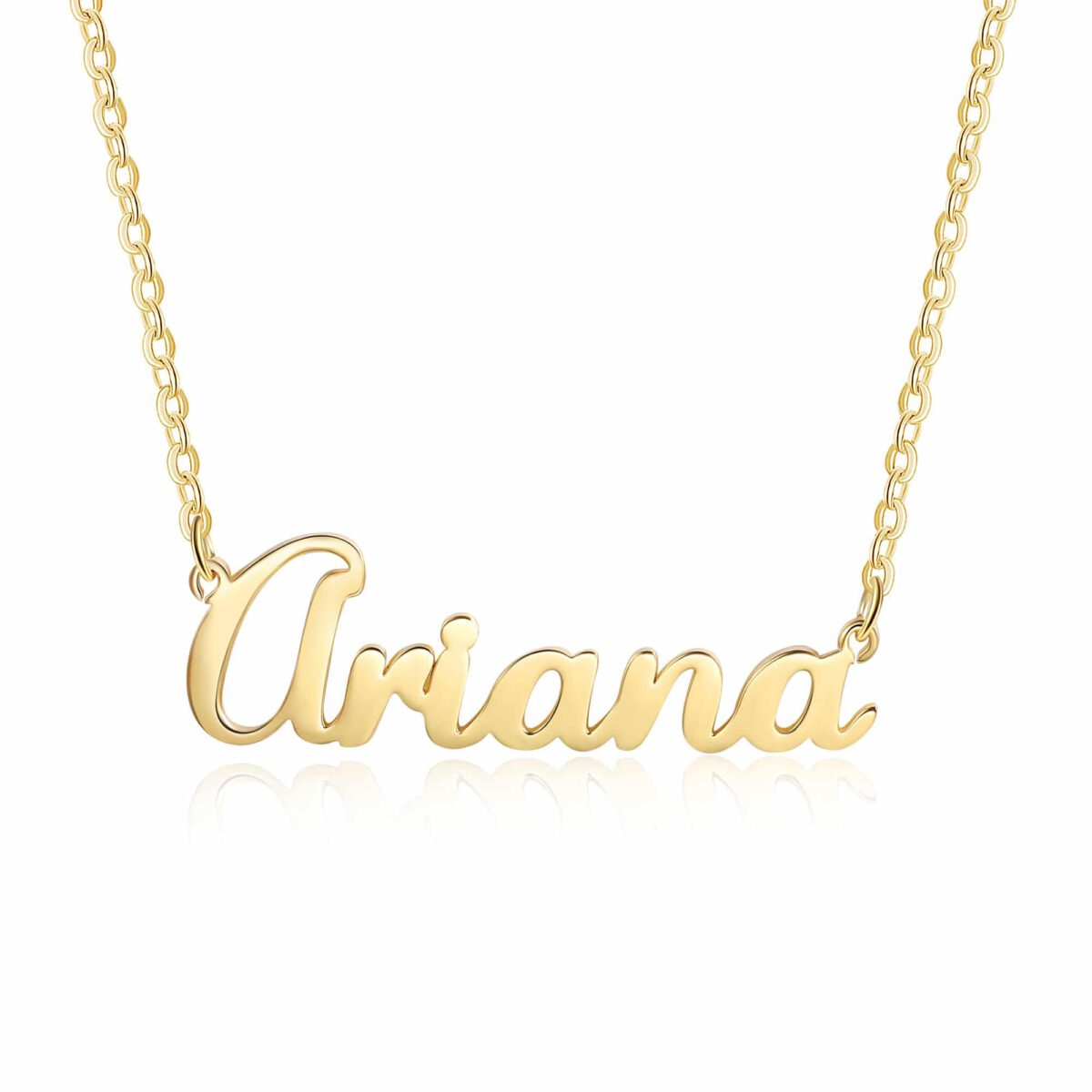 Customized Pendant with Name - Name Pendant in Gold, Silver | FARUZO