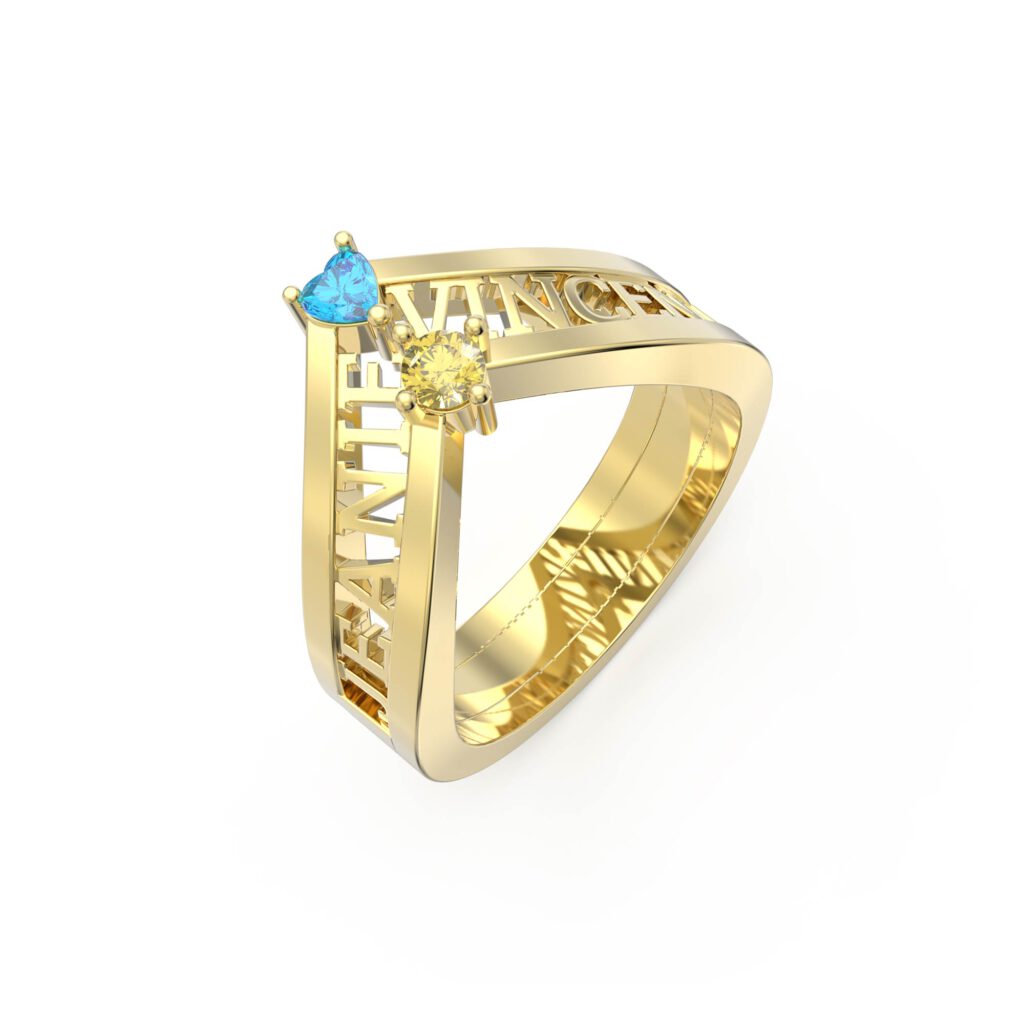 Birthstone Rings - Custom Birthstone Rings for Womens & Mens | FARUZO