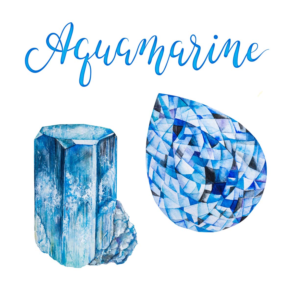March Birthstone What Is March Birthstone Aquamarine FARUZO