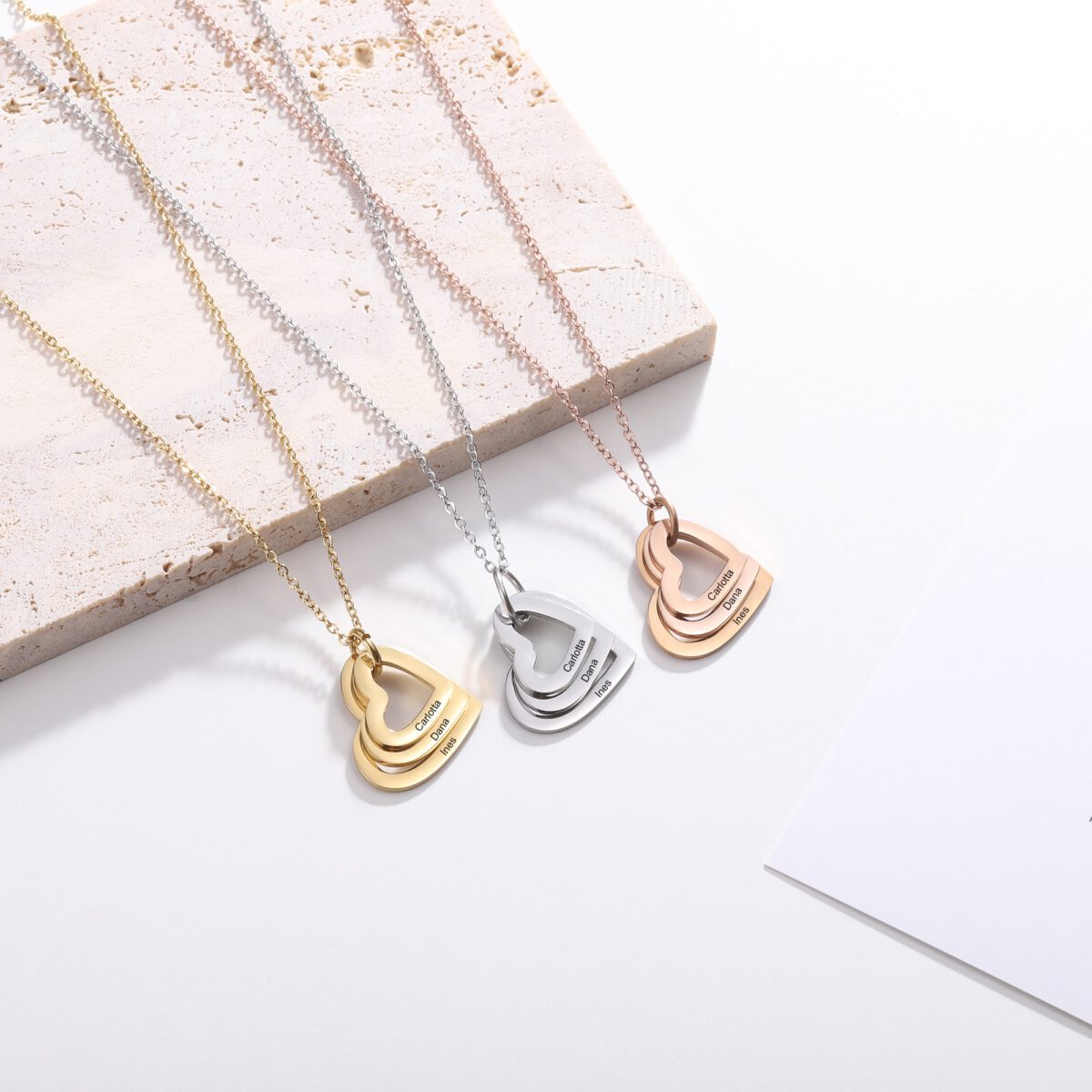 Mother Necklaces - Personalized Mom Necklaces [Silver, Gold] | FARUZO