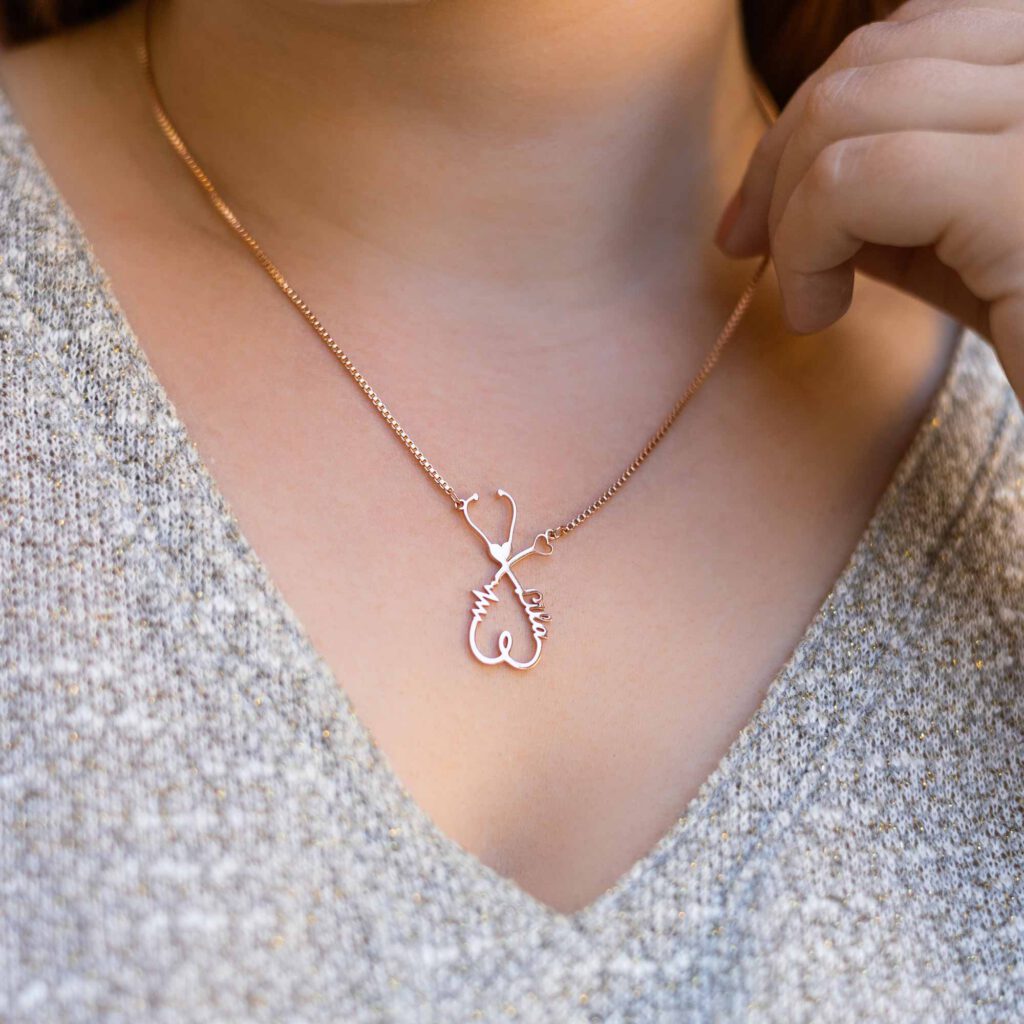 Infinity Necklaces - Personalized Infinity Pendant [Silver, Gold] | FARUZO