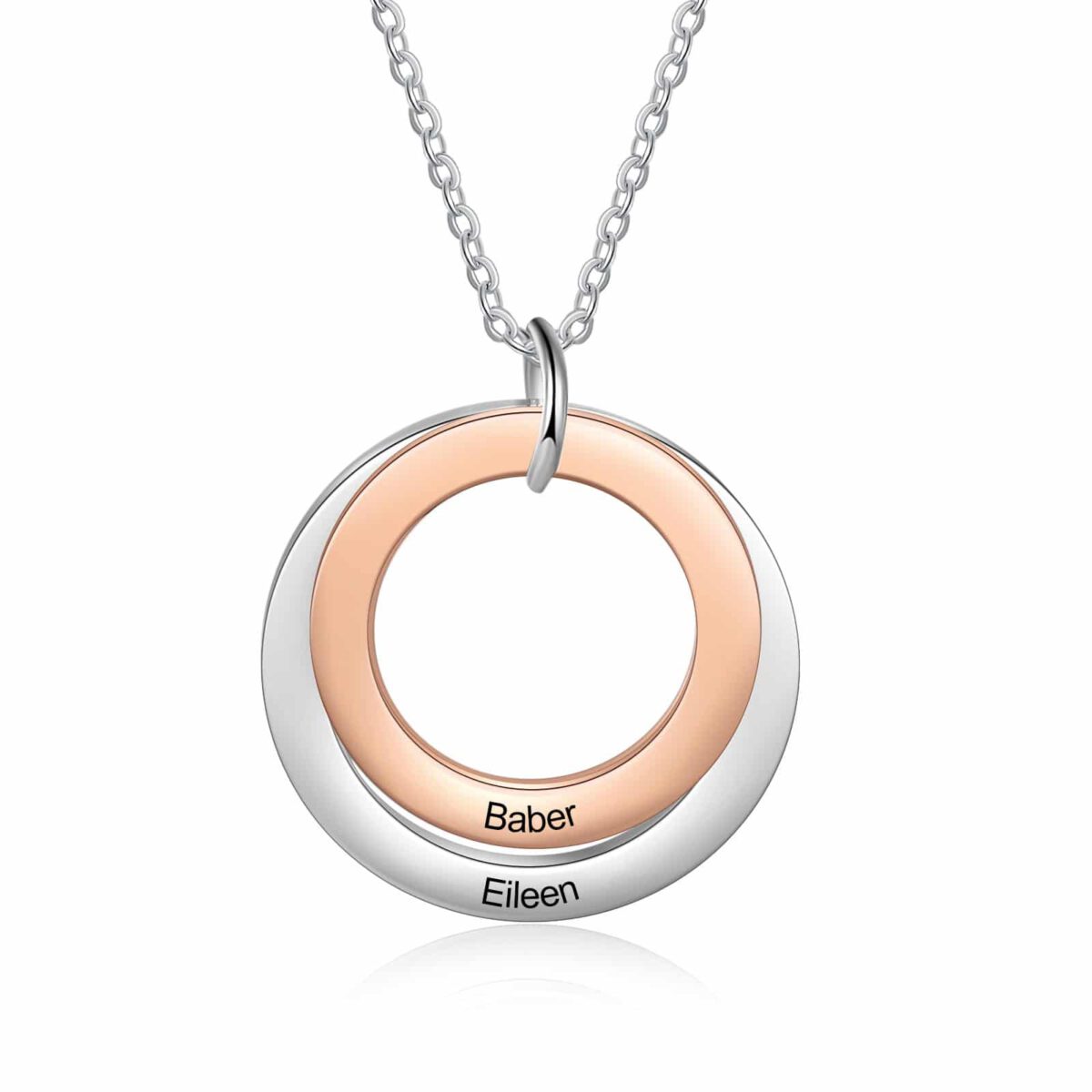 Personalized Mom Necklace with Engraved Kids Names | FARUZO