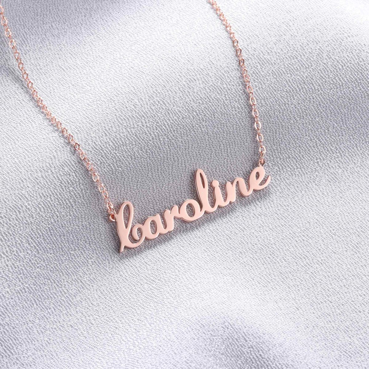 Customized Pendant with Name - Name Pendant in Gold, Silver | FARUZO