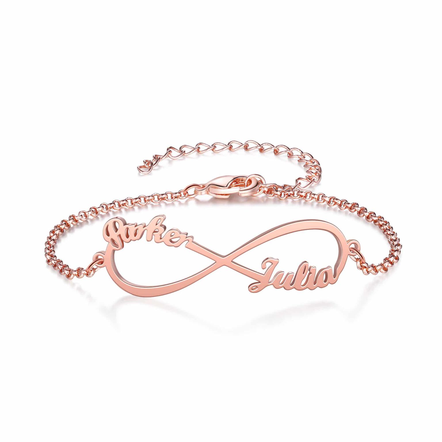 Personalized Infinity Name Bracelet [Silver, Gold] | FARUZO