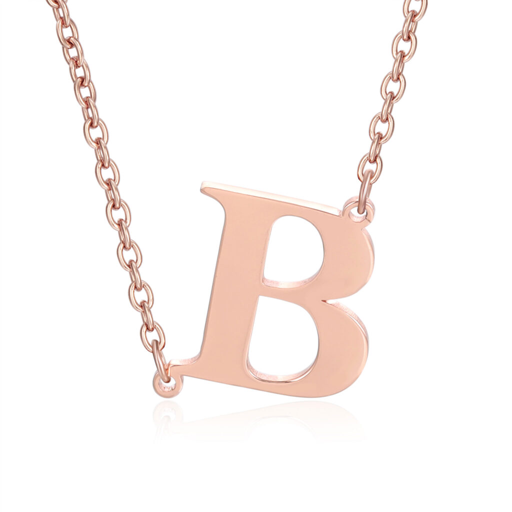Initial Necklaces - Silver & Gold Letter Necklaces | FARUZO