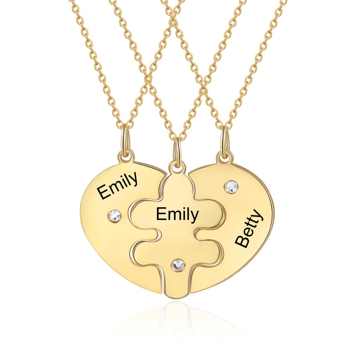 Best Friends Forever Necklace [Set of 3] | FARUZO