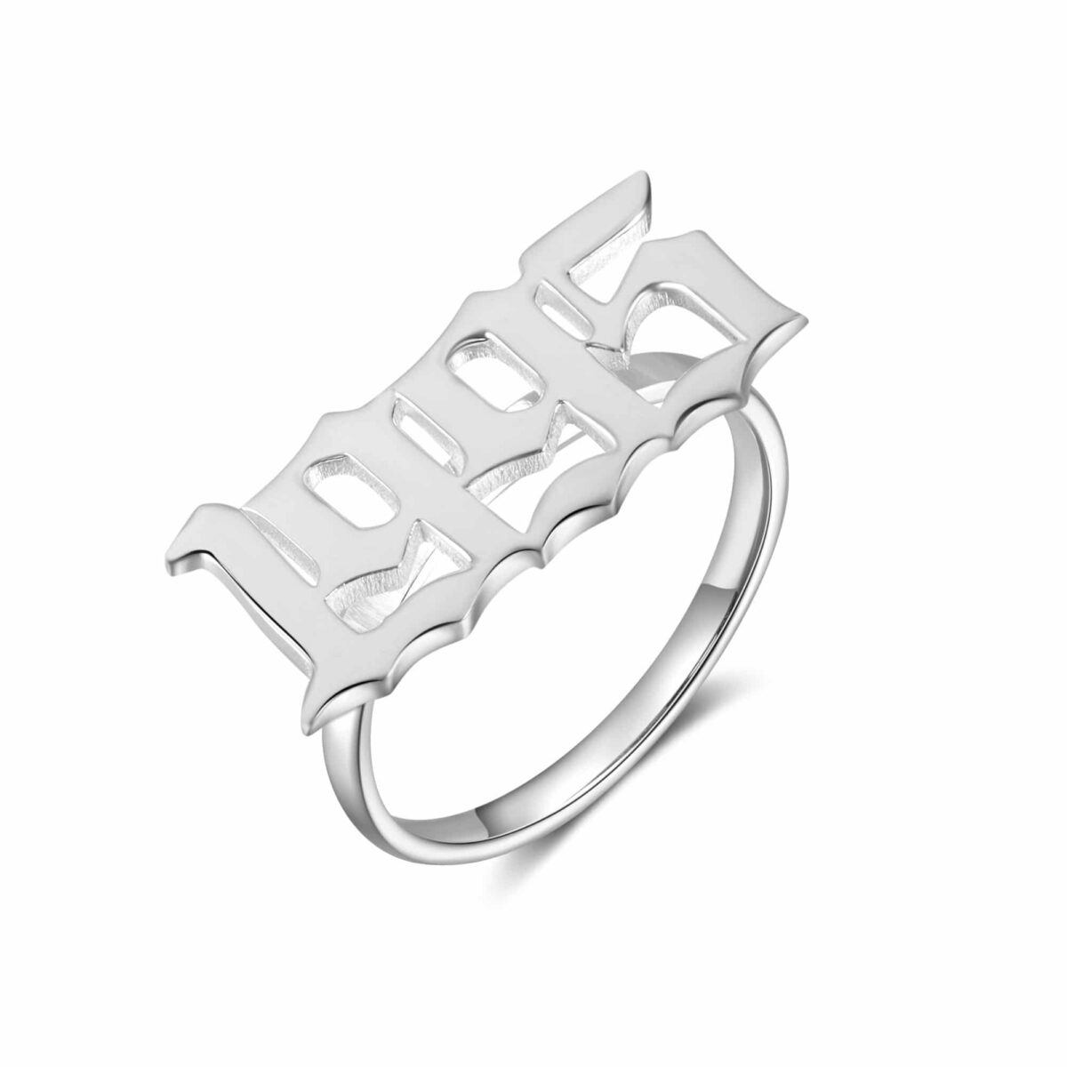 Year Ring [Sterling Silver, Gold] | FARZUO